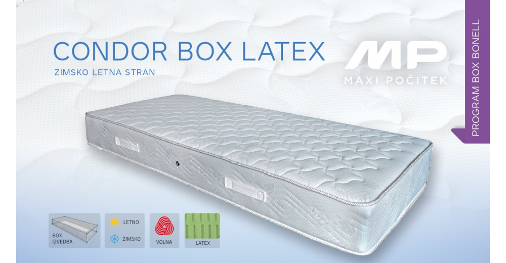 Condor Box Latex Мattress :: Mebel - Jugoexport Stil